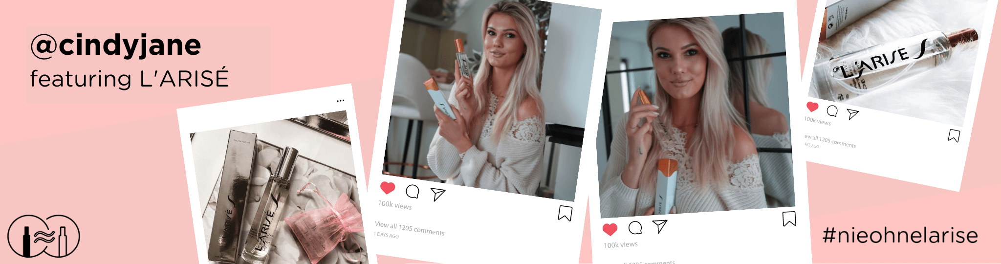 Cindy Jane x L'ARISÉ | Duftzwillinge & Parfum-Dupes